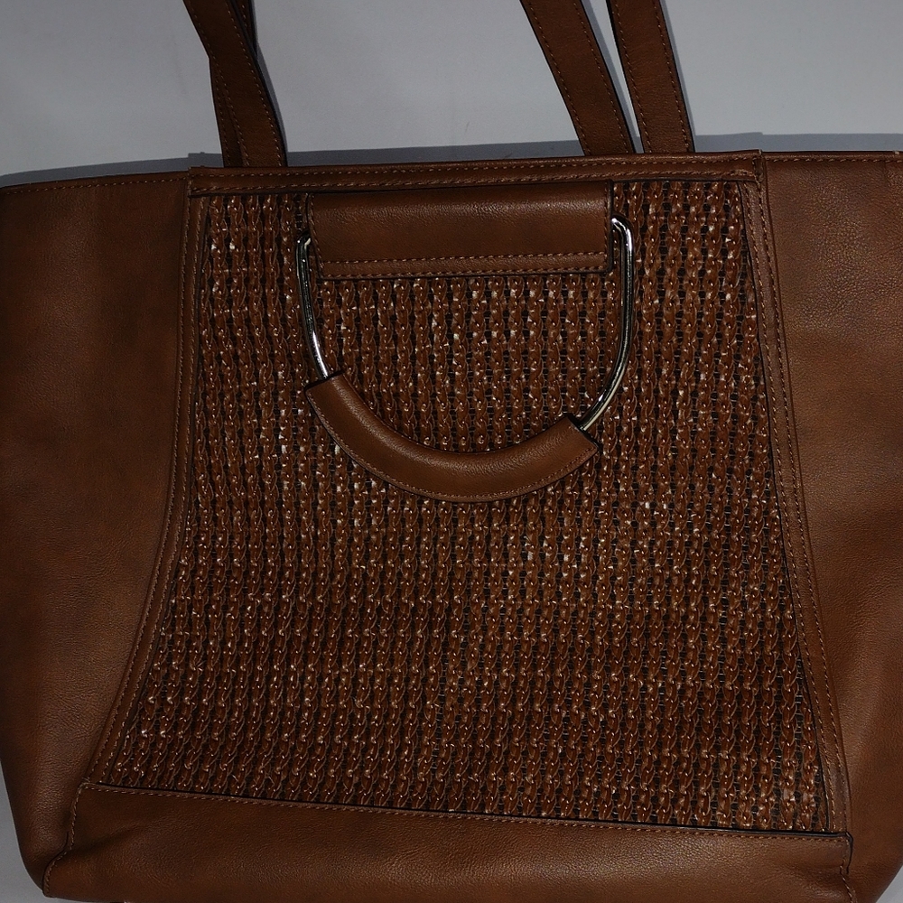 Beautiful Inc Large Tan Purse - Gem